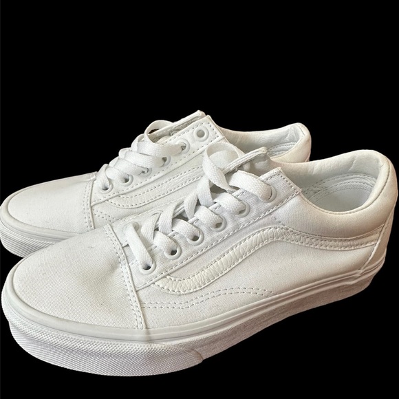 Vans | Shoes | Brand New Without Tags Vans Old Skool True White ...